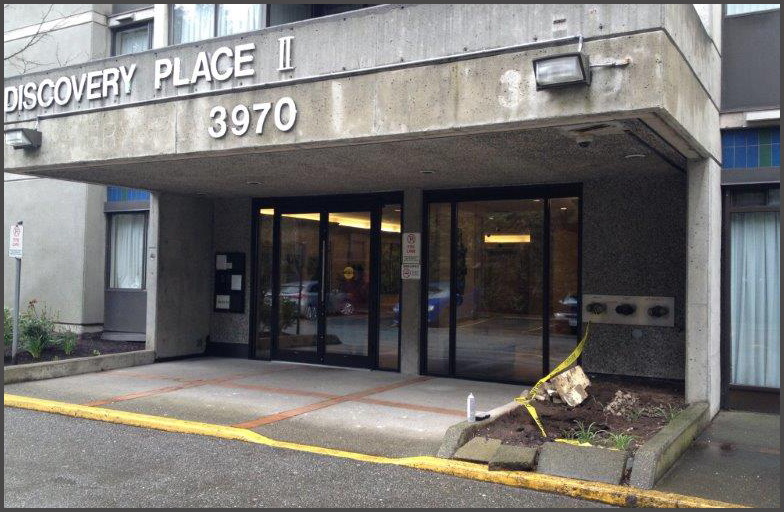 Apartment door, windows replacement for this Burnaby apartment condo.